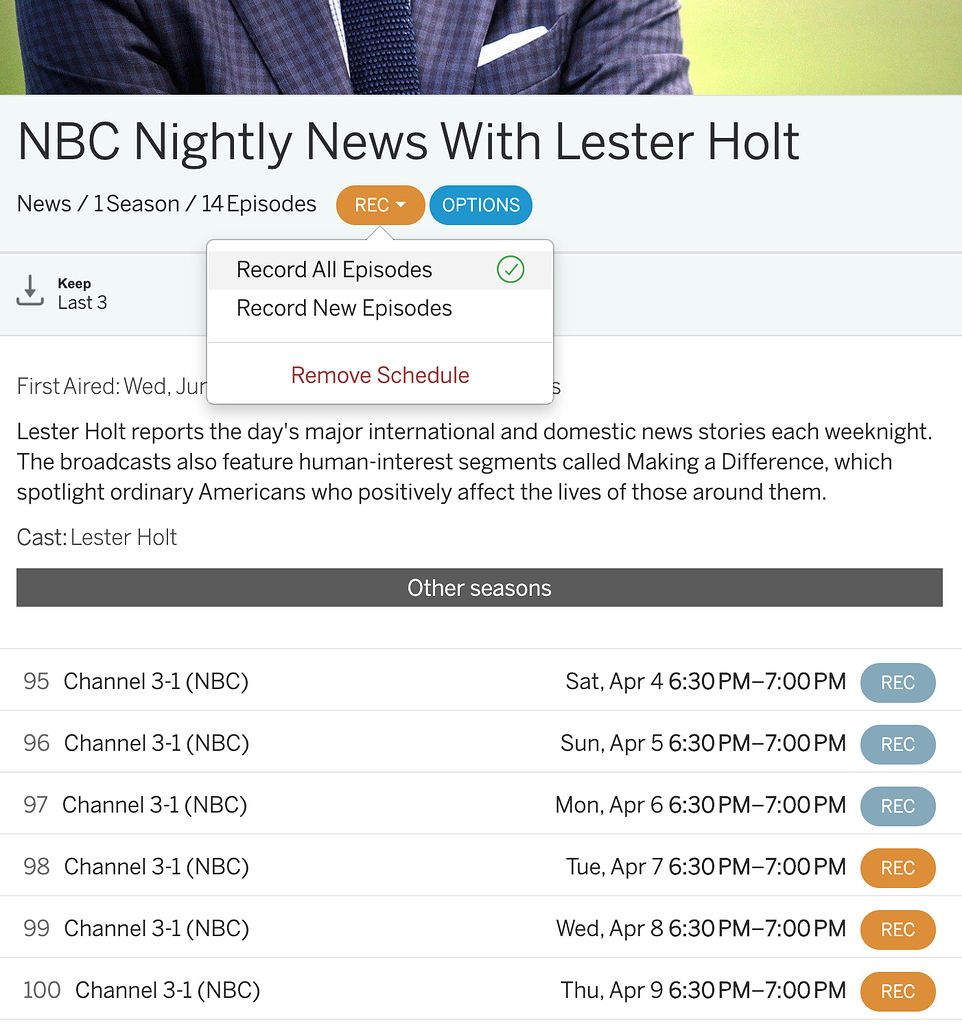 Nightly news sporadically fails to record - Support & Troubleshooting ... Nightly news sporadically fails to record - Support & Troubleshooting ...