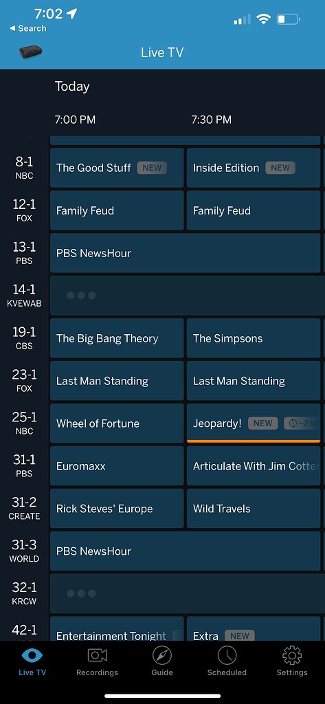 Correct Channel, No Listing Data - Support & Troubleshooting - TabloTV ...