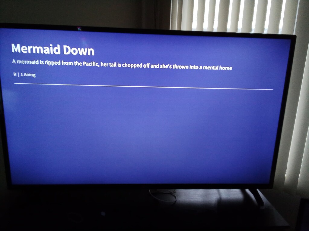Can't back out of show info - Support & Troubleshooting - TabloTV Community