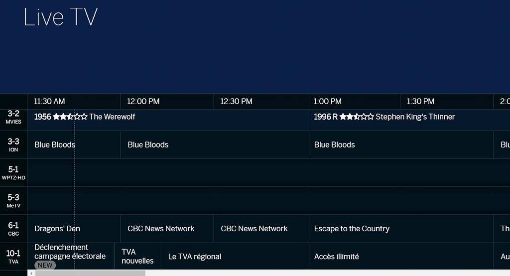 TV guide not showing for some channels - Support & Troubleshooting ...